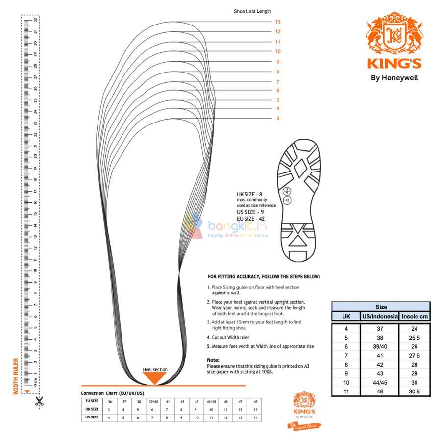 Sepatu Safety Kings Safety Shoes Original KWD206X - Bangkit In ...